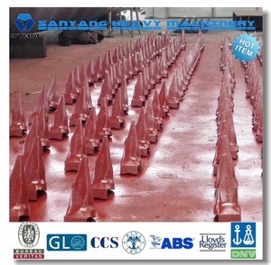 Buy Pick Point / Dredge Cutting Teeth And Adaptors / Dredger Cutting ...