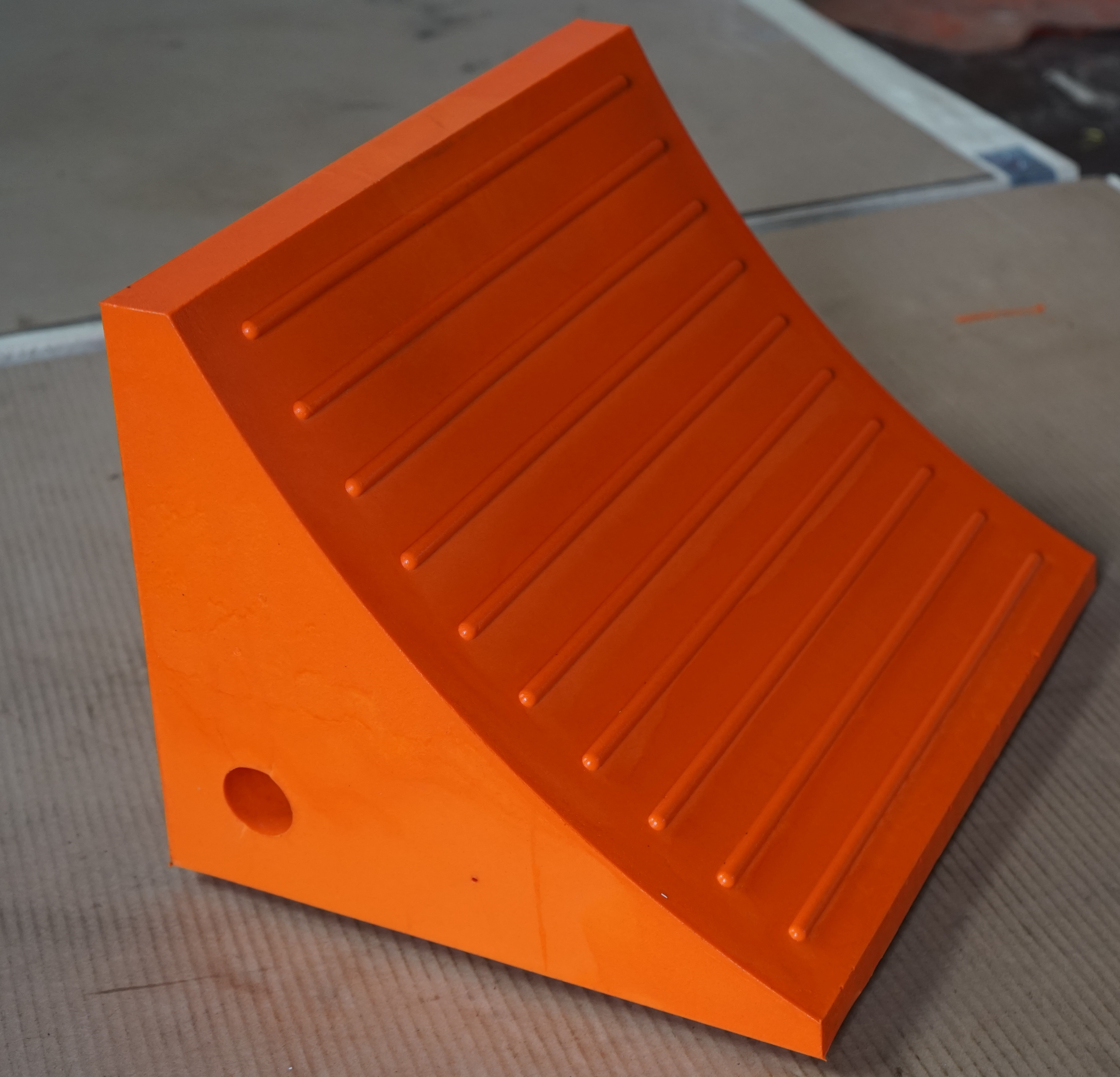 Buy Polyurethane Pu Durable Truck Wheel Chock Car Stopper Heavy Duty ...