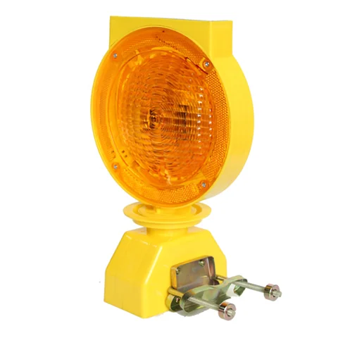 Buy Road Construction Solar Powered Traffic Blinking Barricade Warning ...