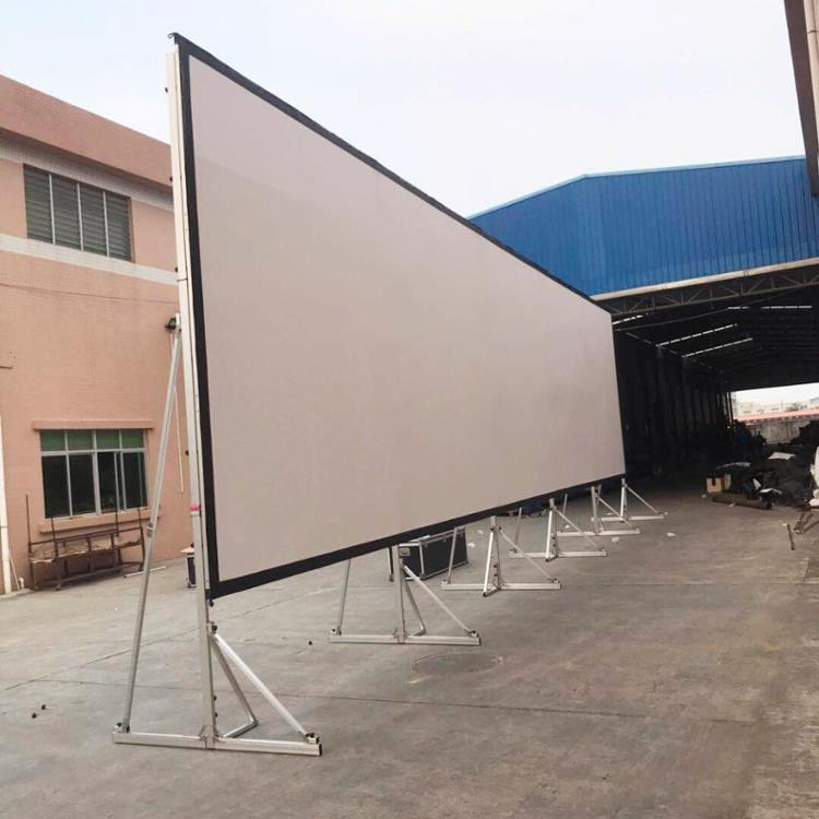 Buy Telon 200inch Portable Foldable Fast Fold Projector Screen Easy To ...