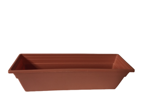 Buy Terracotta Large Rectangle Plastic Plant Pots Planters from ...