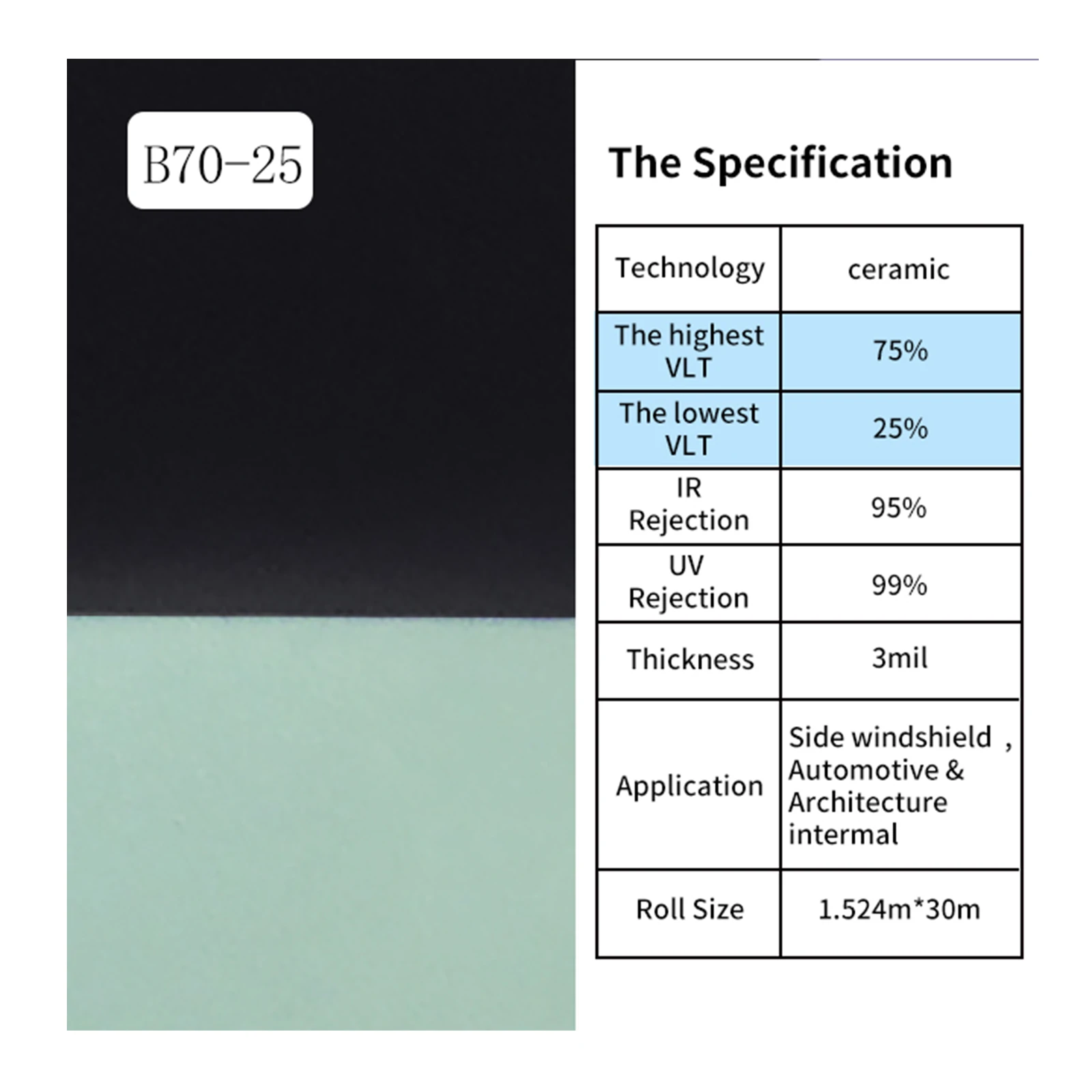 Buy Tinted Transition Photochromic Privacy Window Film House Window ...