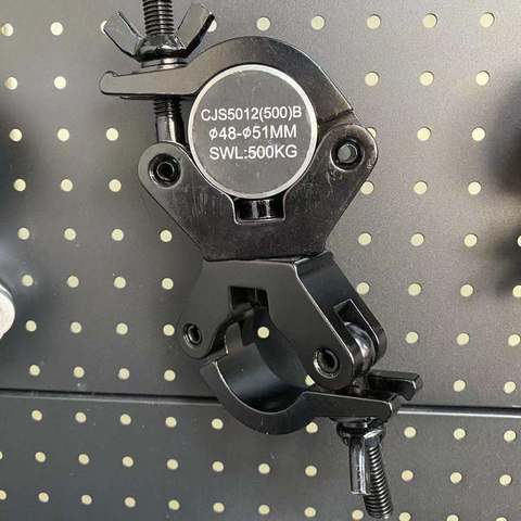 Buy Tube 48-51mm Load 500kg Pipe Clamp Truss Hook Aluminum Stage ...