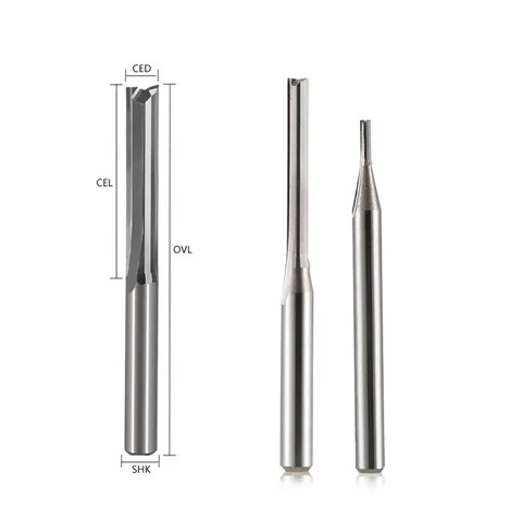 Buy Two Flute Milling Cutter 10mm 12mm Shank Router Bits For Wood Cnc ...