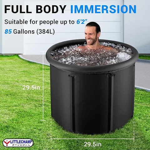 Buy Xl Cold Plunge Tub With Cloud Cover For Adults, Multi Layered ...