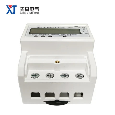 Buy Xtm024 Three Phase 4 Wires Energy Meter Lcd Display Kwh Cl.1 Rs485 ...