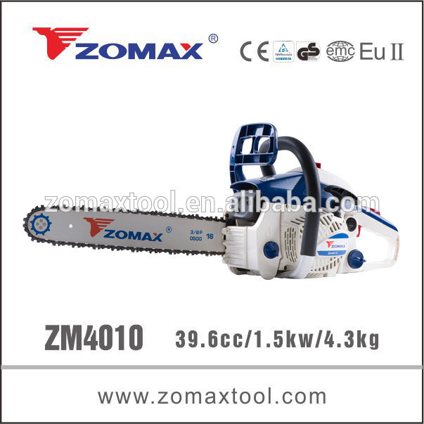Buy Zomax Zm4010 40cc 1.5kw Chainsaw Woodworking Machinery Portable ...