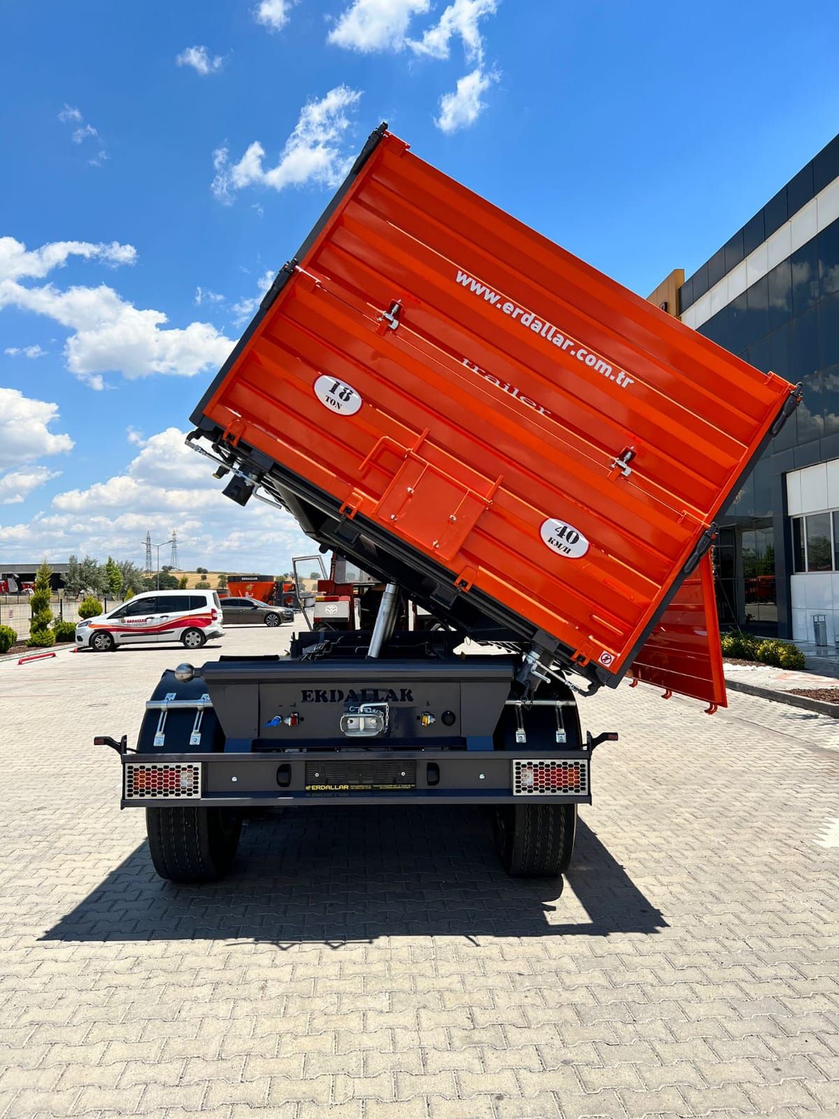 Buy Tandem 3 Side Tipping Trailer from ERDALLAR TARIMSAL MAKINA PETROL ...