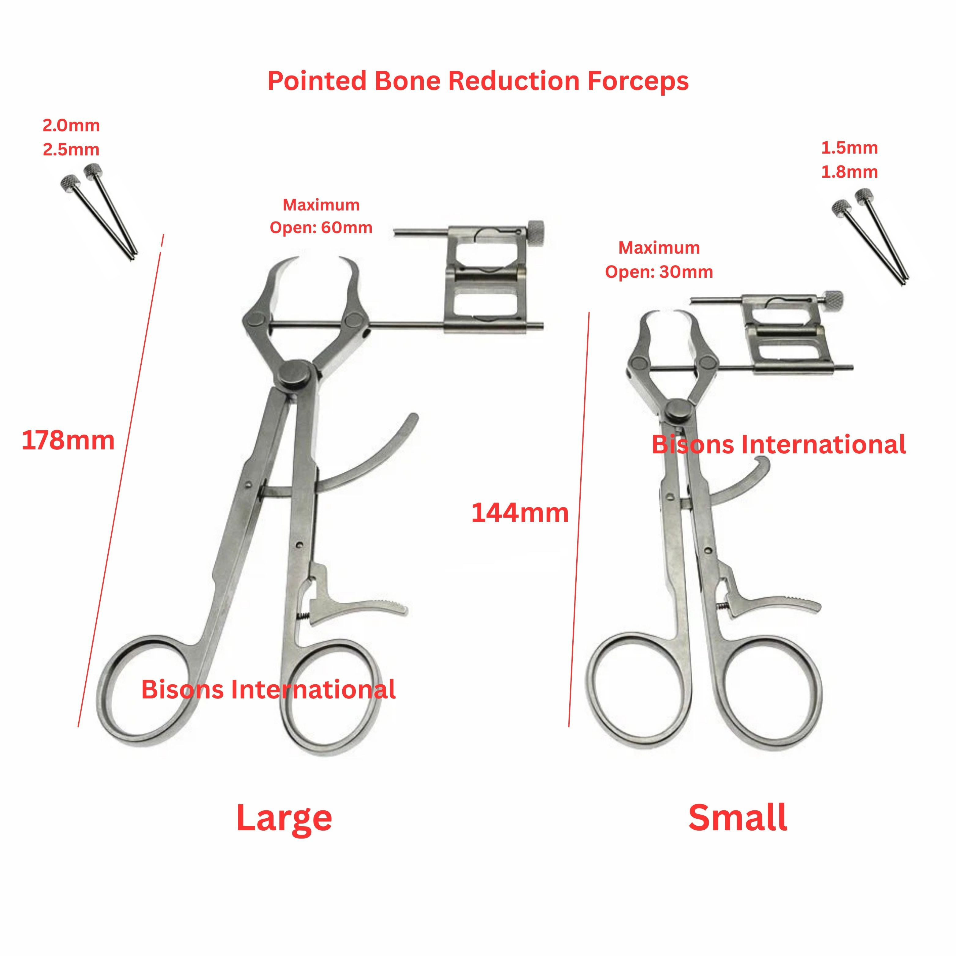 Buy Pointed Bone Reduction Forceps With Aimed Tip Locking Pliers ...
