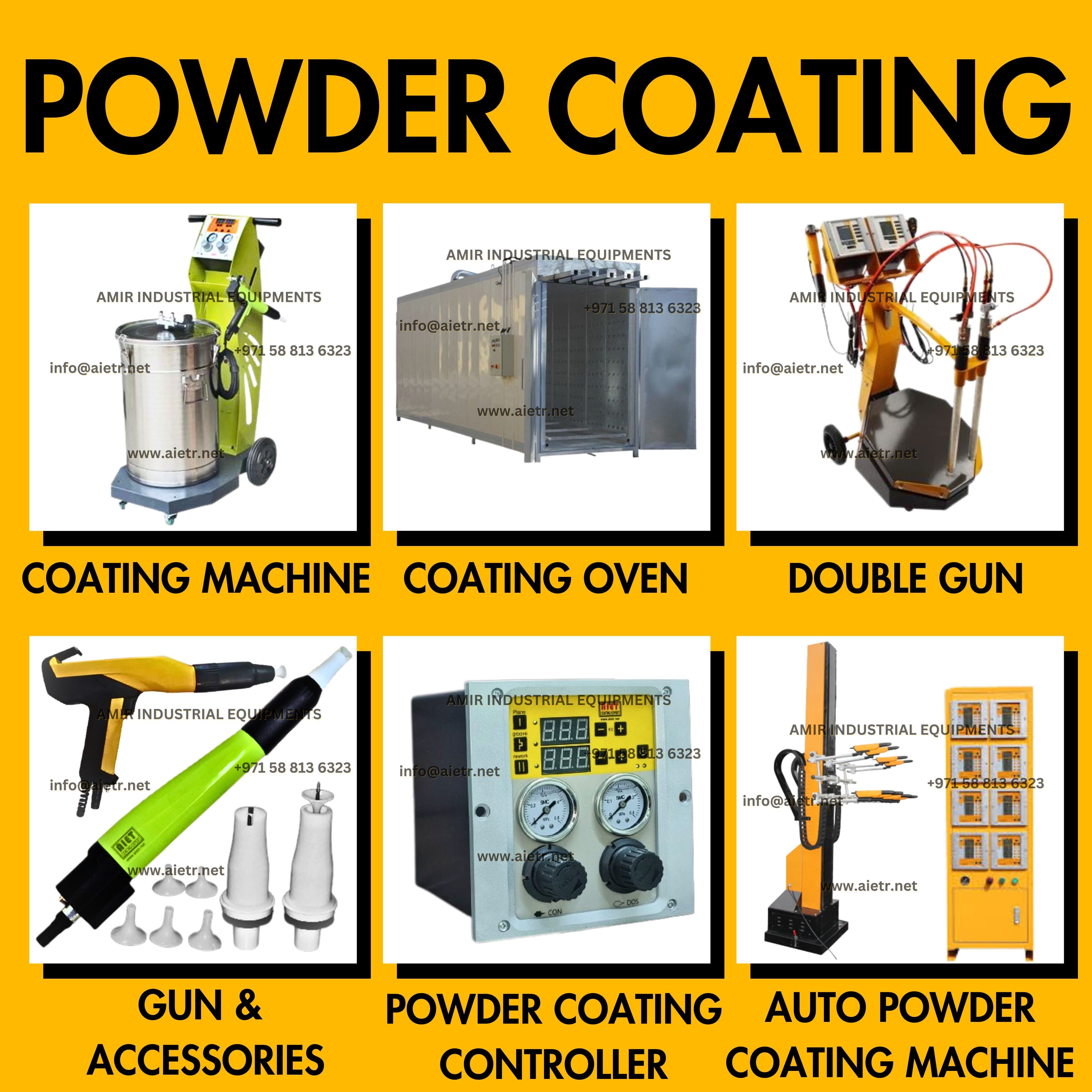 Buy Powder Coating Machines, Oven & Accessories from Amir Industrial ...