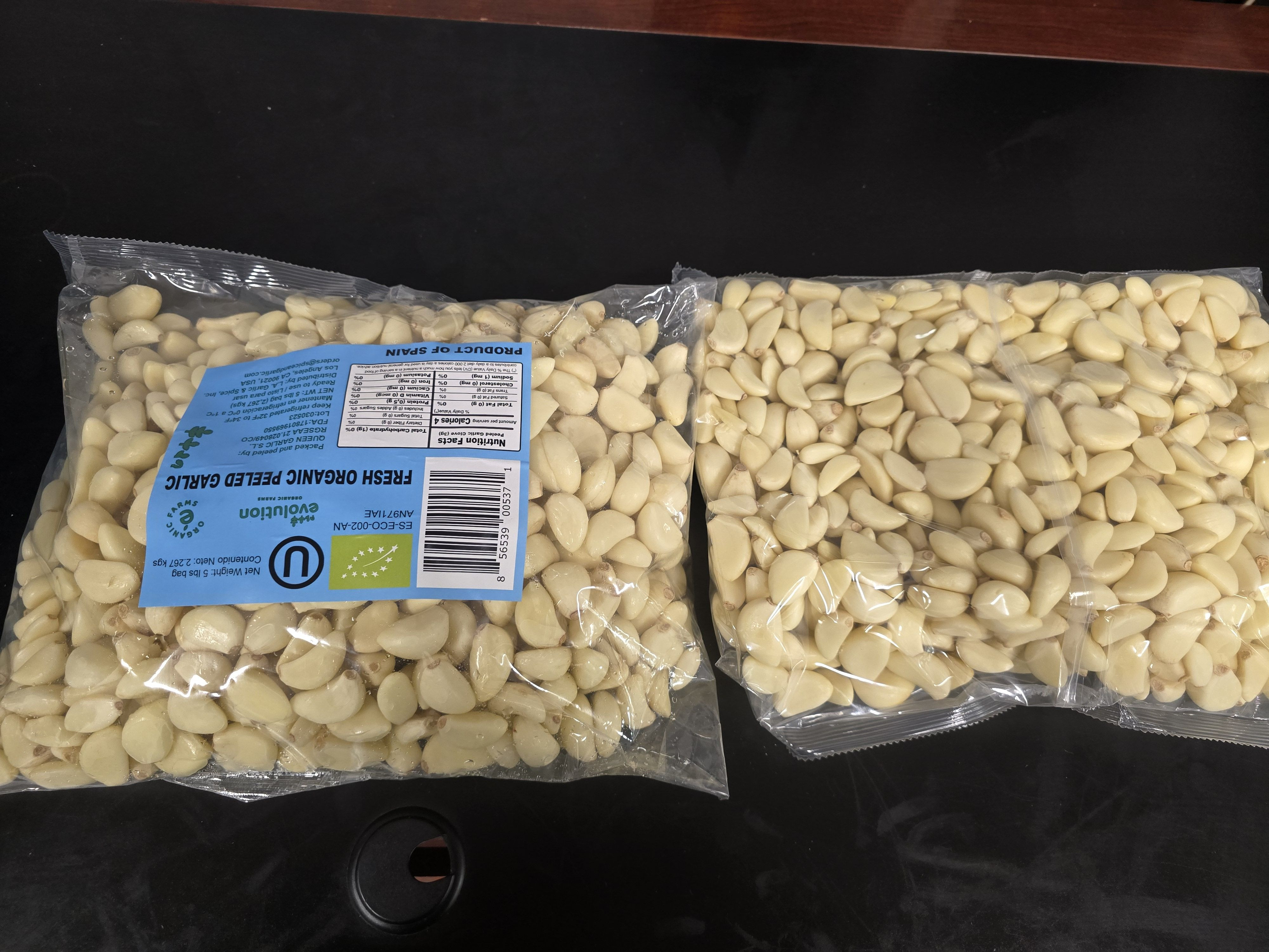 Buy Organic Peeled Garlic from Dovex, USA | Tradewheel.com
