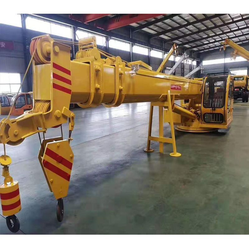 Buy Telescopic Boom Hydraulic Floating Ship Crane from Shandong Guihe ...