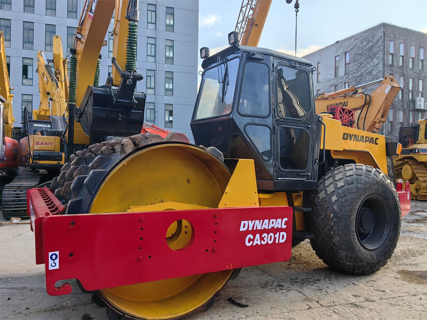 Buy Used Dynapac Ca301d Road Roller from PF Machinery Limited, China ...