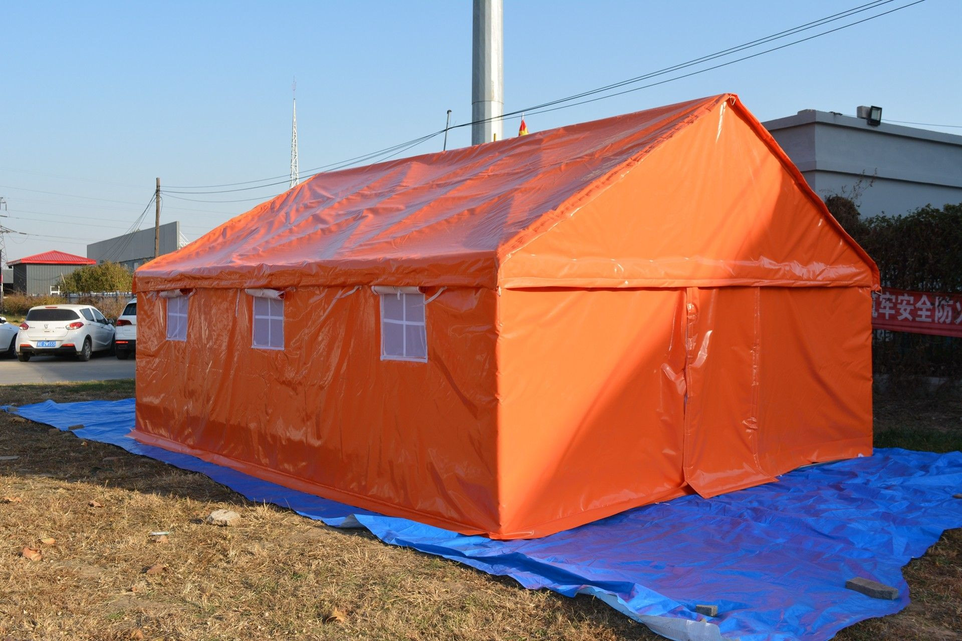 Buy Rescue Military Metal Frame Tent from Jinsail Technology Limited ...