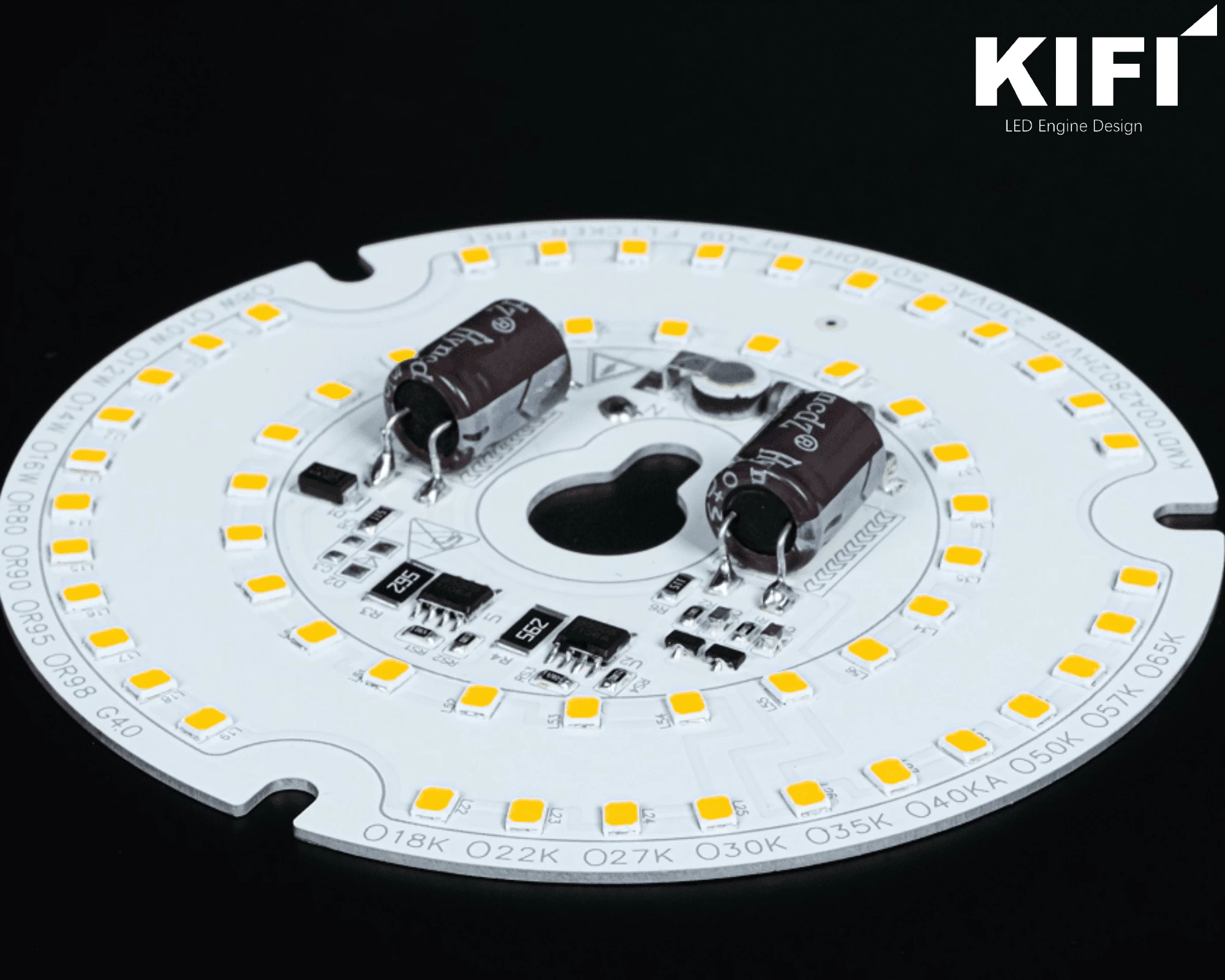 Buy Circular Dob- 16w Flicker-free & Triac Dimmable Power Led φ100mm- High Efficacy from ...