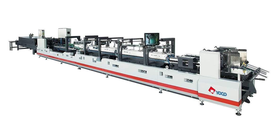 Buy Automatic High Speed Straight Line Crash Lock Bottom Folder Gluer ...