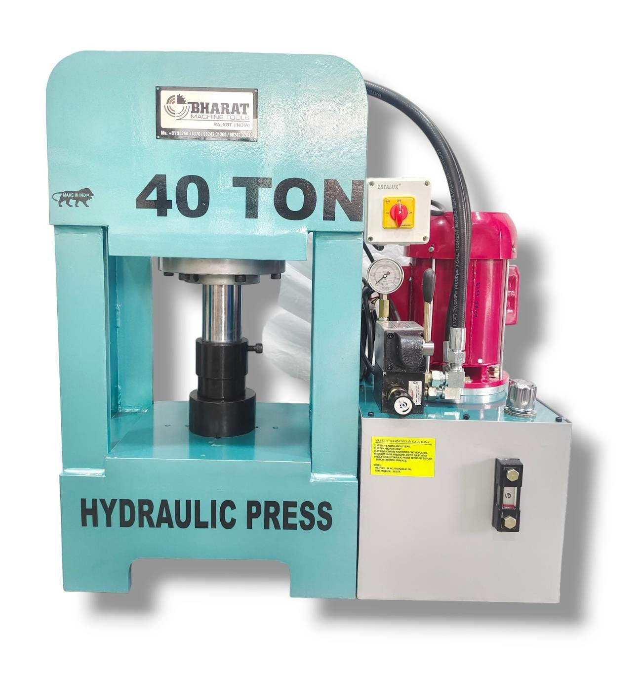 Buy 40 Ton Hydraulic Press Compact Model from Bharat Machine Tools ...