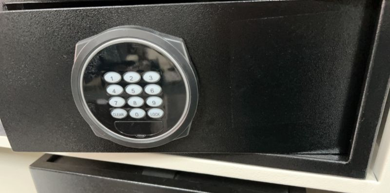 Buy Digital Password Lock Hotel Room Safe Box from Ningbo New Zhaojia ...