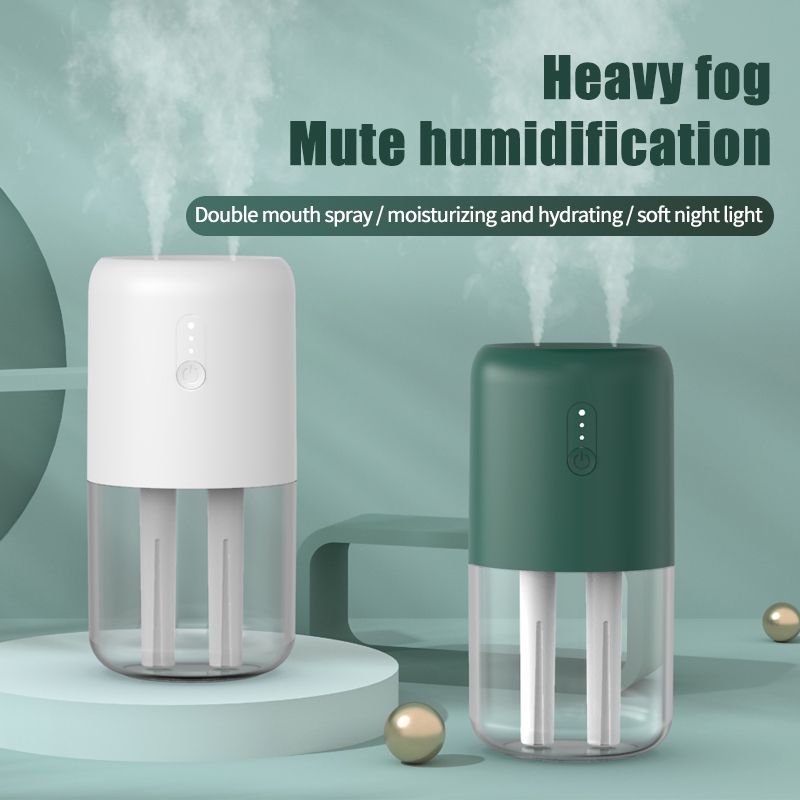 Buy 2022 New 300ml Dual Jet Air Purifier Mist Generator Mini Usb ...