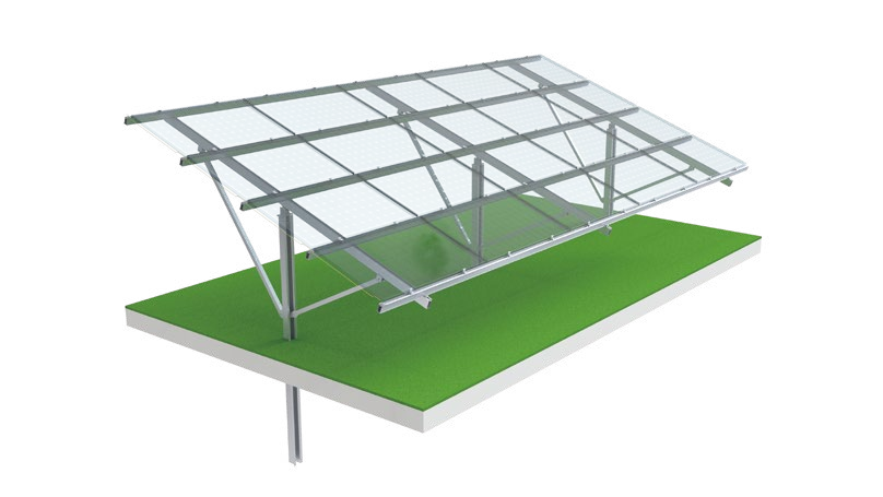 Buy Ground Solar Pv Mounting System U-steel Solar Panel Bracket Pv ...