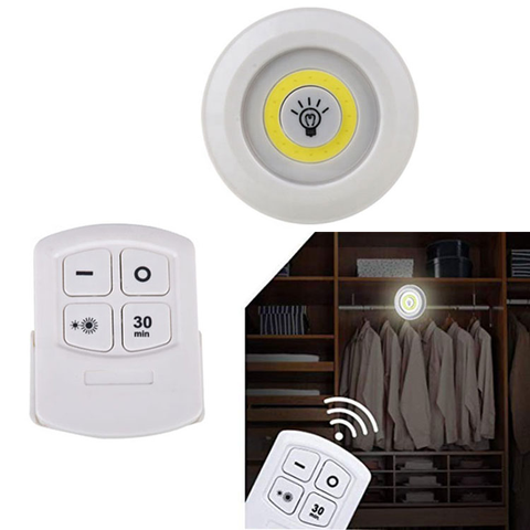 Buy 3aaa Battery Powered Remote Control Lamp Super Bright 200 Lumens ...