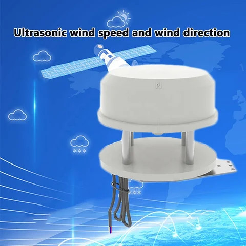 Buy 4-20ma Weather Monitoring System Ultrasonic Weather Station Mini ...