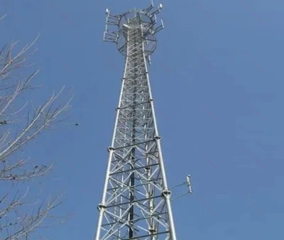 Buy 5g Triangular Radio Telecom Tower Hot Dipping Galvanized Steel ...