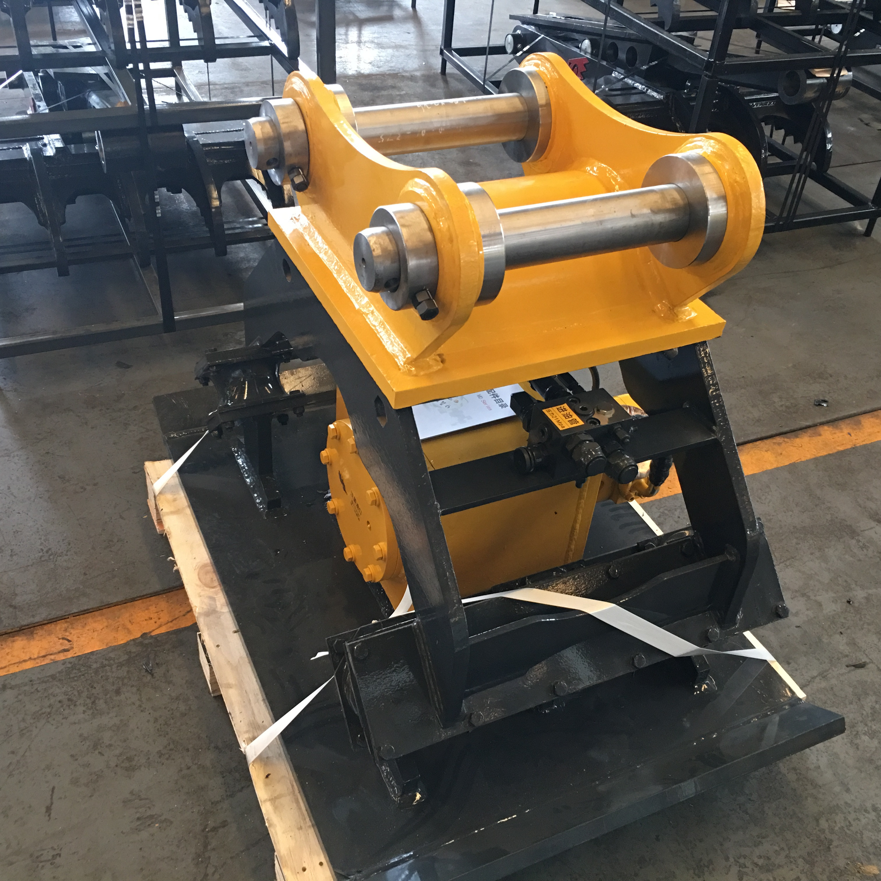 Buy 7-30t Excavator Spare Parts Compactor Plate from Shandong Mingde ...