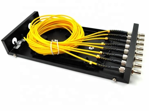 Buy 8 Core Desktop Sc Fc Lc Adapter Types With Pigtails 8 Ports Fiber ...