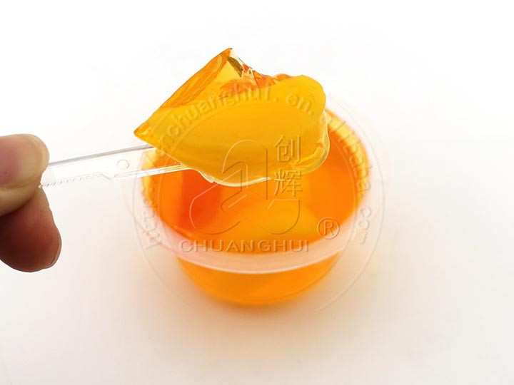 Buy 92g Big Jelly Pudding Cup Fruits Inside/filling Fruits Pulp Jelly ...