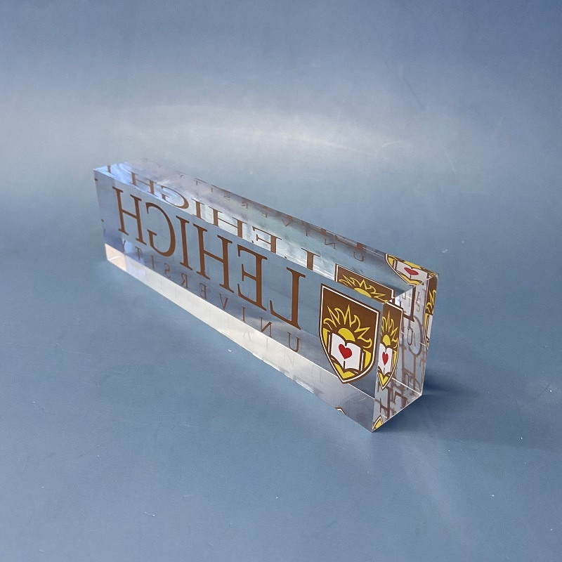 Buy Acrylic Block Display, Acrylic Table Logo Sign, Acrylic Brand Block ...
