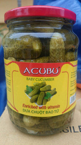 Buy Best Grade Baby Cucumber Preserved In Jar Packing from VIET NAM ...