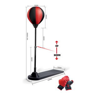 Buy Adjustable Inflatable Set Stress Relief Mini Punching Ball Boxing ...