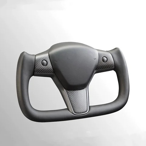 Buy Car Interior Auto Parts Yoke Style Customized For Model 3 Model Y ...