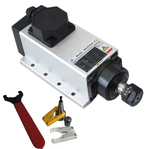 Buy Cnc Ly Air Cooled Square Spindle Motors Option For Cnc Milling ...
