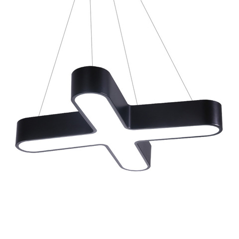 Buy Commercial Modern Chandelier Home Office Hanging Led Sign Ceiling ...