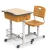 Buy Comnenir Height Adjustable Wooden Kids Child Writing Table Desk And ...