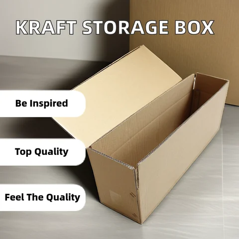 Buy Custom Modern Design Kraft Paper Storage Box For Plant Packing Box ...