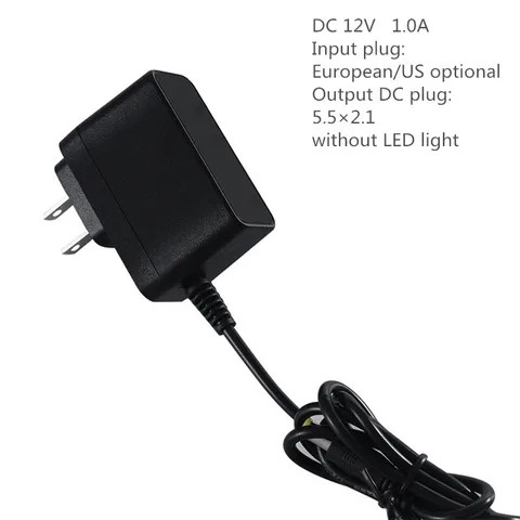Buy Customized Dc12v 1.0a European/us 5.5*2.1 Power Adapter from ...