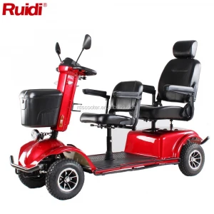 Buy Double Seat Electric Scooter Two People Mobility Scooter from ...