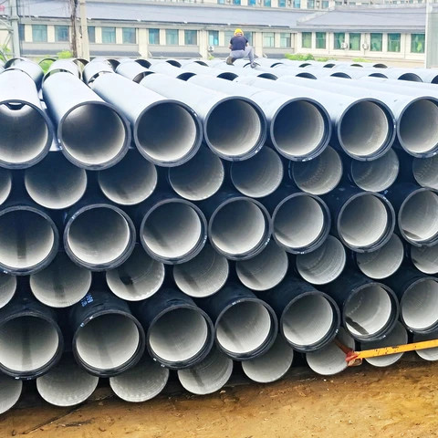 Buy Ductile Iron Pipe C20 C100 Round Cast Bitumen Paint Coated For ...