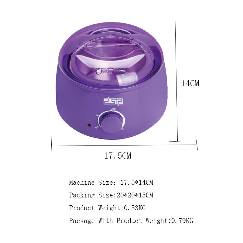 Buy Electric Wax Heater Mini Spa Hand Epilator Feet Paraffin Wax ...