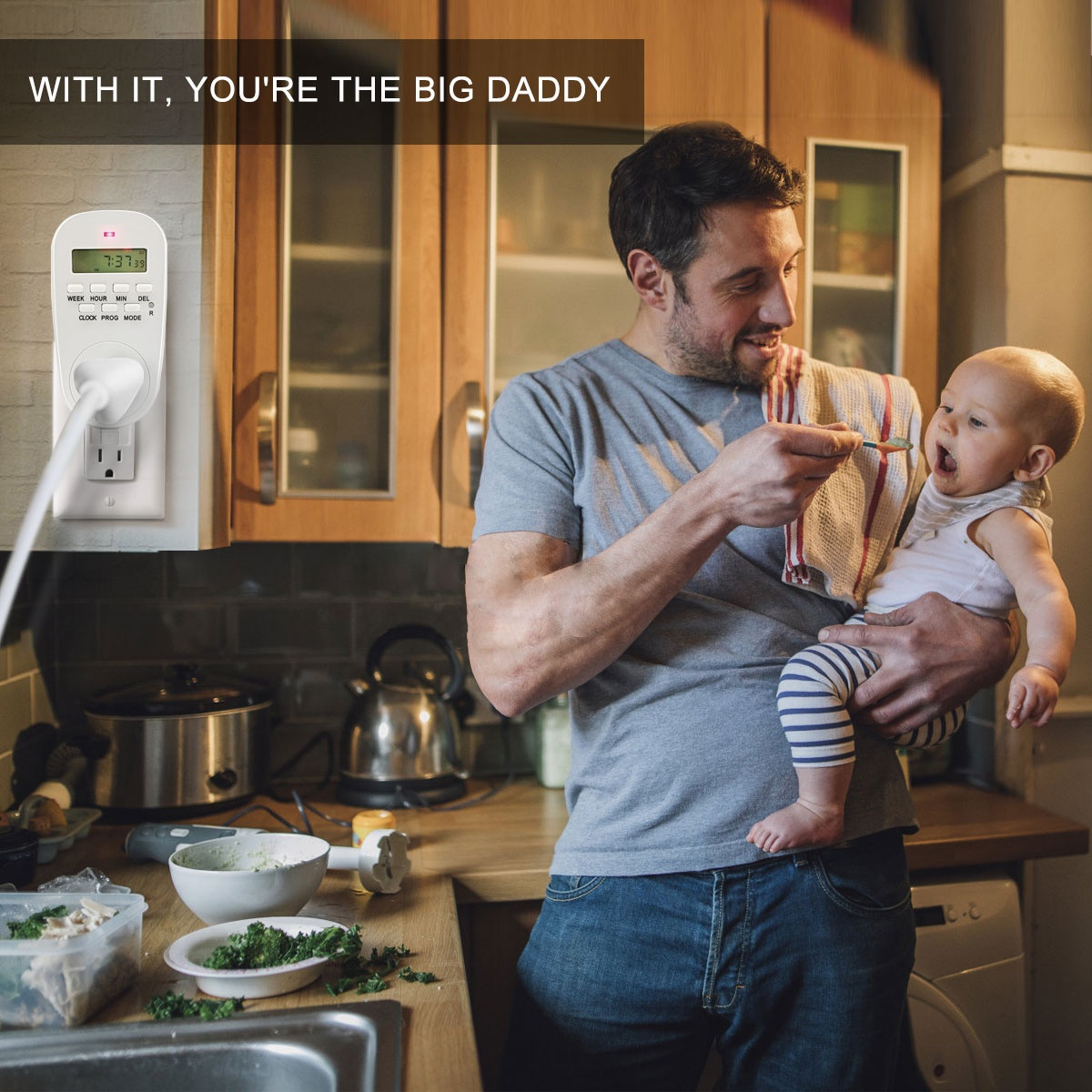 Buy Electronic Programmable Digital Timer Countdown Mains Plug-in Timer from Ningbo Timebest ...