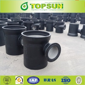 Buy En681 K9 Dn350 Ductile Iron Pipe Lay Length Class from Topsun ...