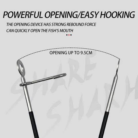 Buy Fish Mouth Spreader Fishing Frog Lure Hook Remover Set Stainless ...