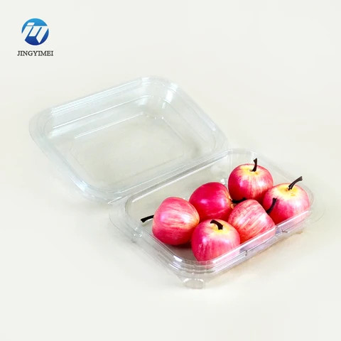 Buy Food Grade Plastic Fruit Container Pet Plastic Box For Vegetables ...