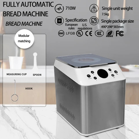 Buy Fully Automatic Baking 710w Intelligent Timing, Durable And Reliable, Suitable For Home ...