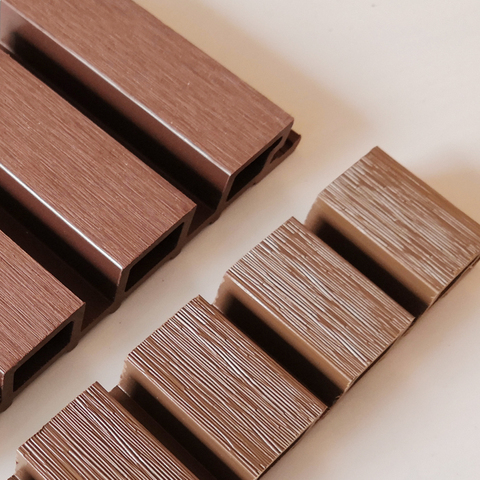 Buy Grille Decorative Siding Fluted Exterior Composite Cladding Timber ...