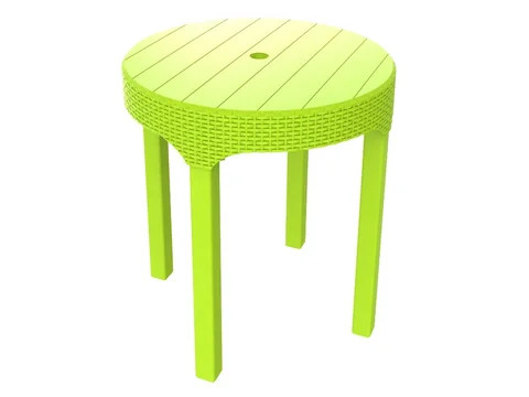 Buy High Quality Outdoor Garden Plastic Rattan Table Injection Molding ...