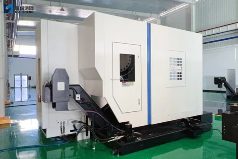 Buy Hme63 Cnc 4 Axis Horizontal Milling Machine Center For Steel ...